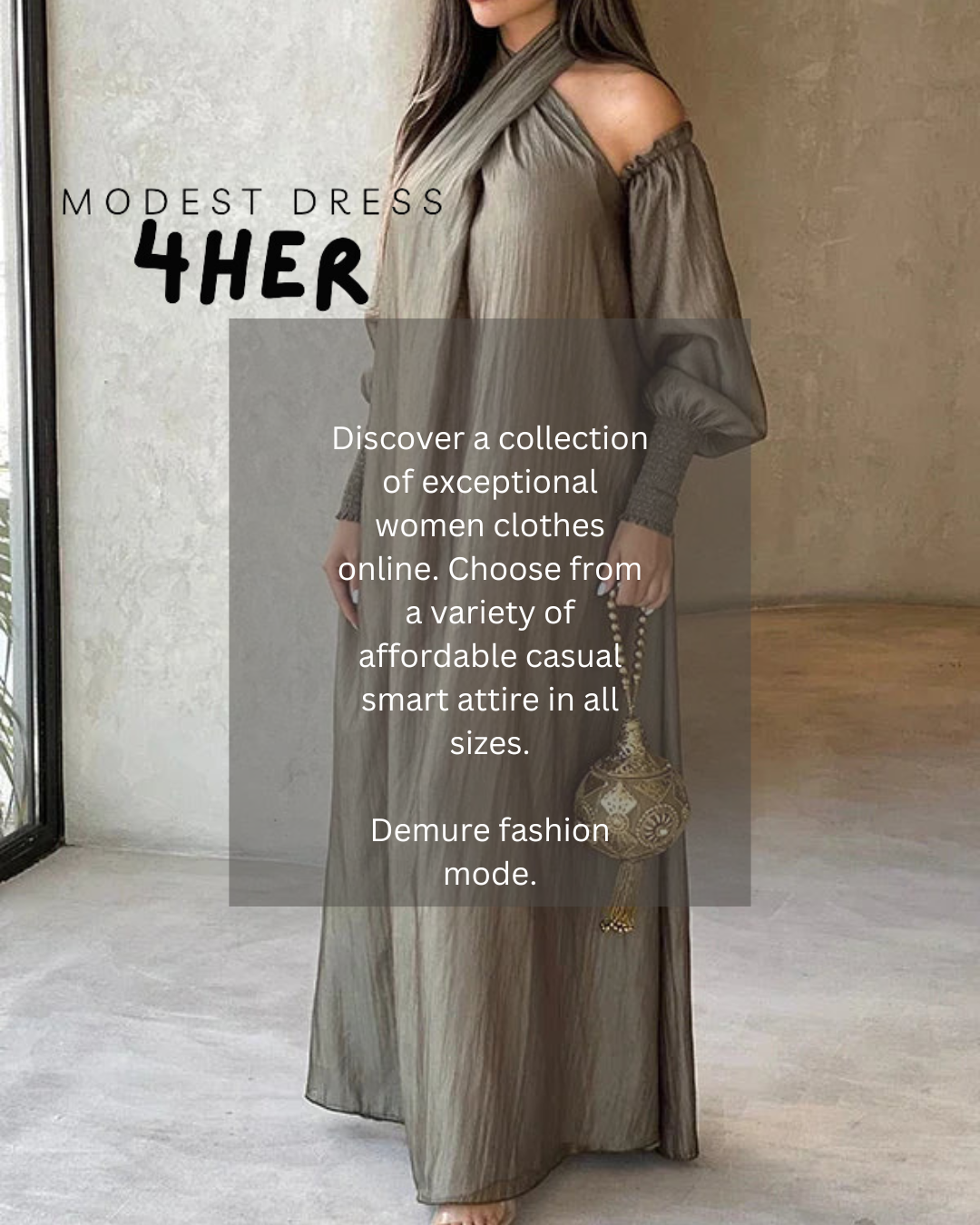 Modest Dress 4Her | Women’s Dresses | Outerwear & Matching Sets Online